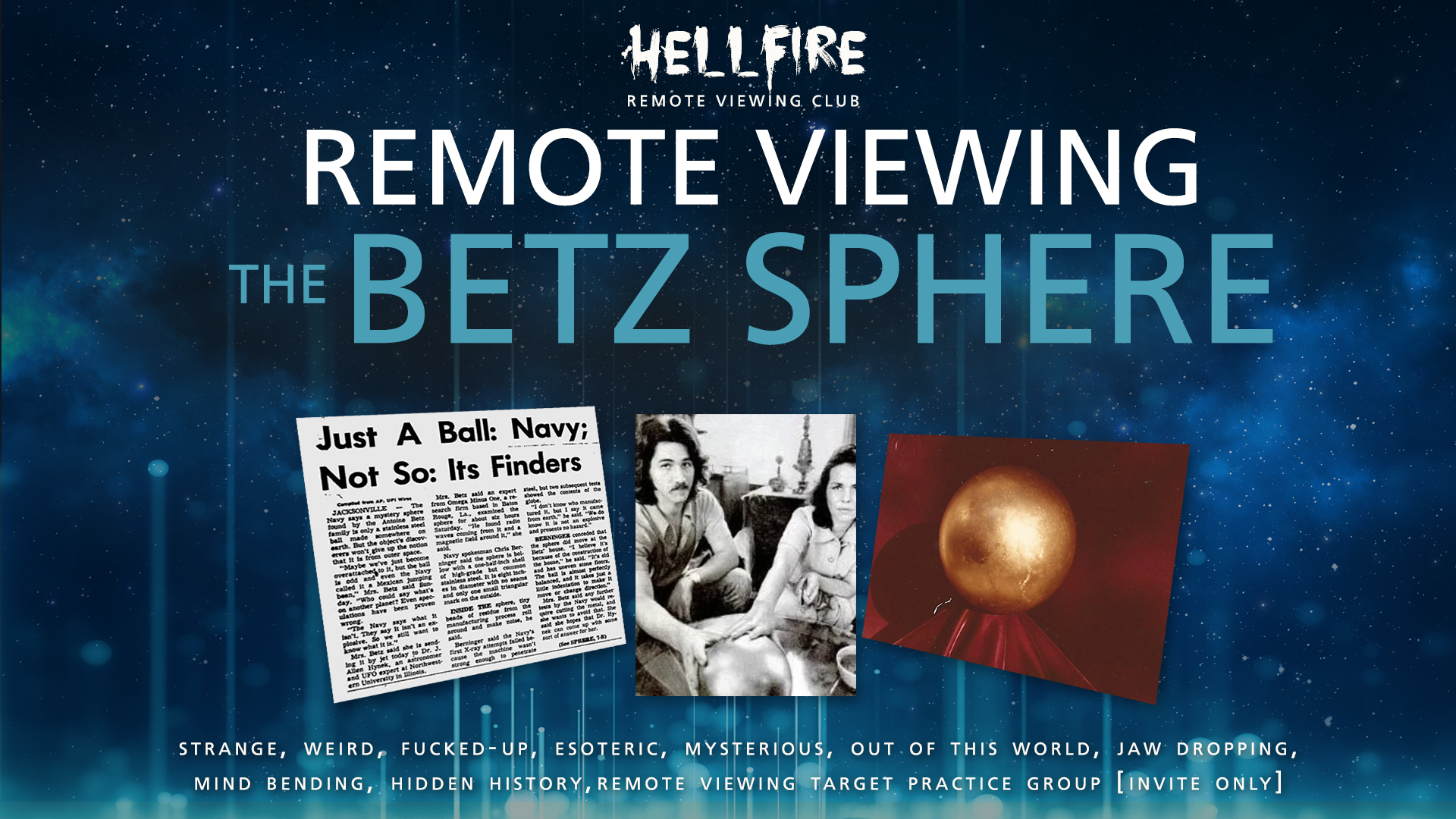 Remote Viewing The Betz Sphere - Hellfire Remote Viewing Club